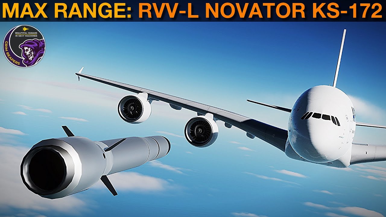 Max Range Of RVV-L Novator KS-172 Anti-AWACS Air To Air Missile | DCS ...