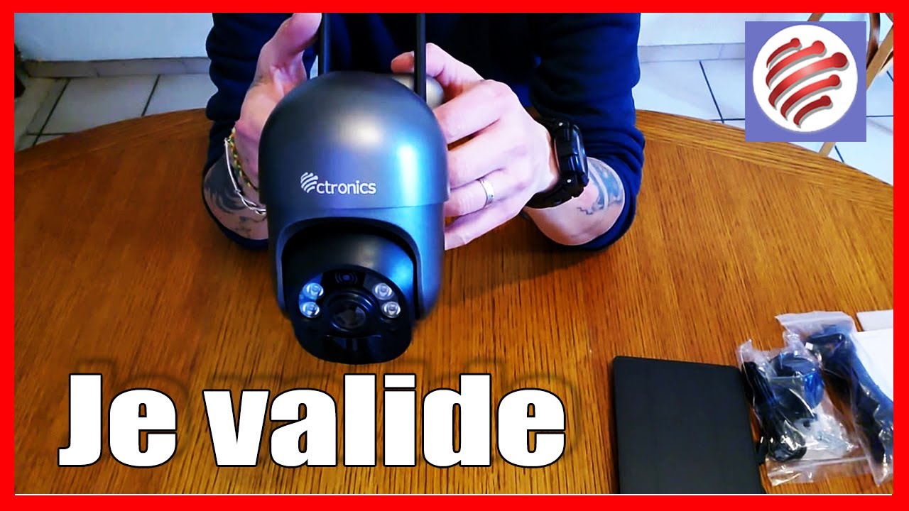 caméra de surveillance Ctronics CT_S20 Full HD étanche IP66 - YouTube