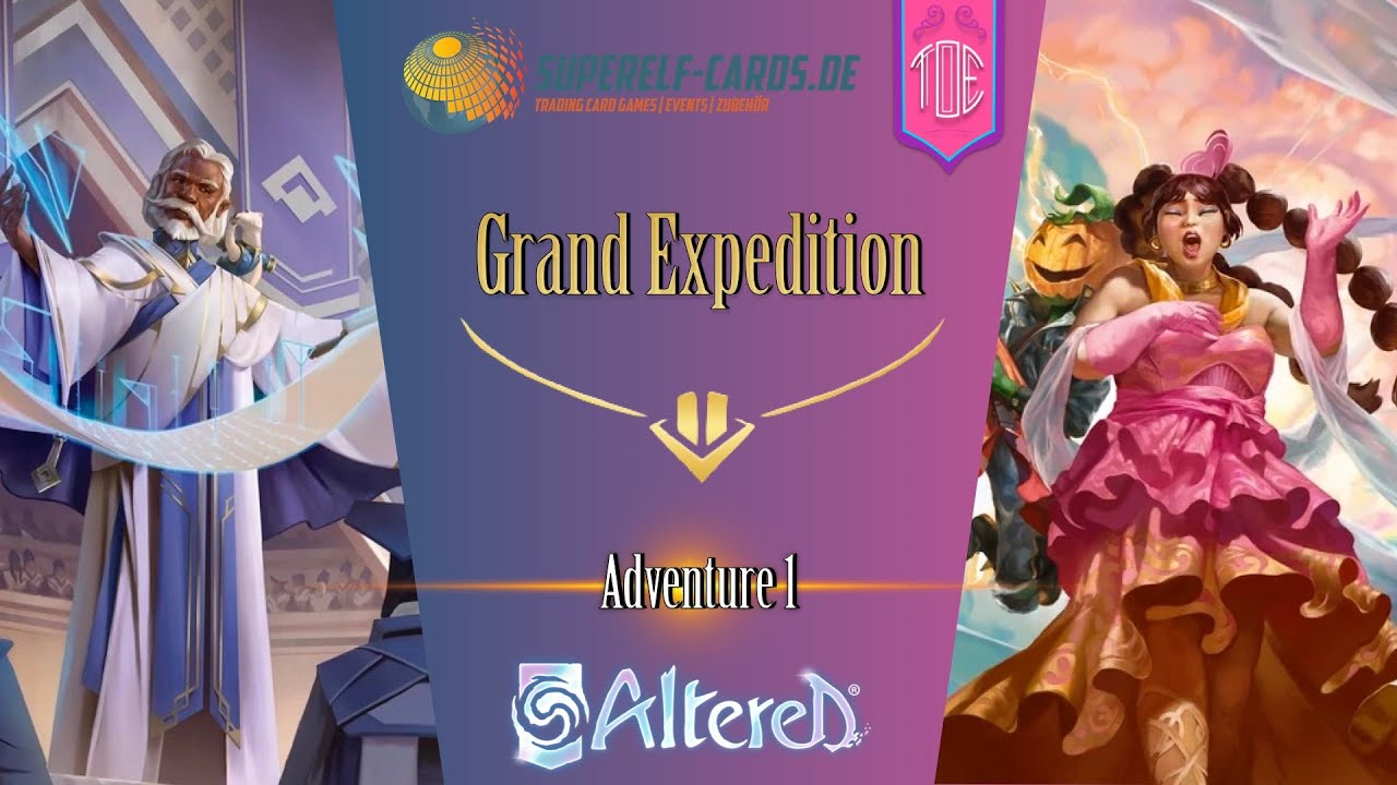 AltereD TCG - Grand Expedition Adventure 1 - YouTube