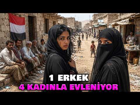 BURADA 1 ERKEK 4 KADINI EŞİ YAPABİLİYOR - EN FAKİR VE EN TEHLİKELİ ARAP ÜLKESİ YEMEN - BELGESEL