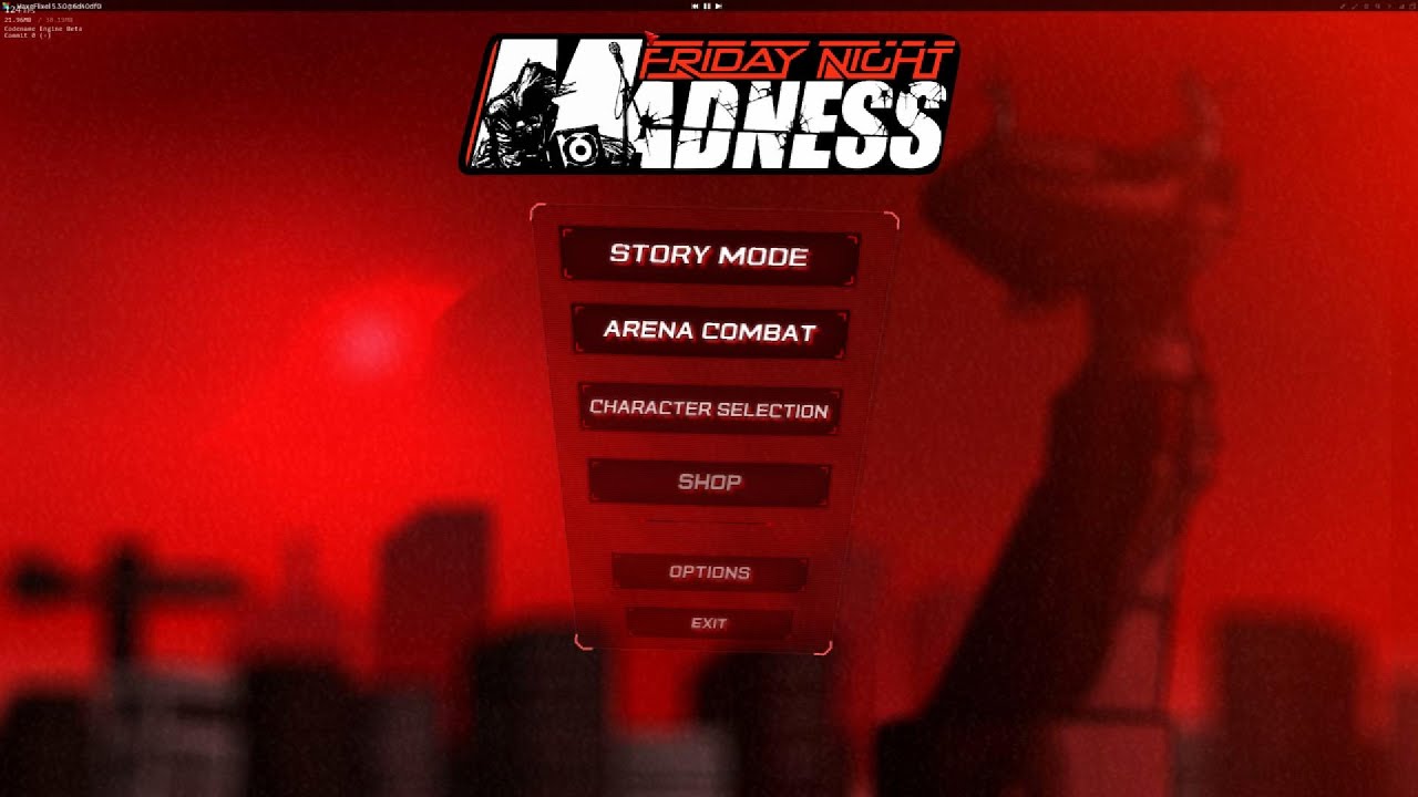 Friday Night Funkin, Friday Night Madness Combat Cancelled build, (FnF ...