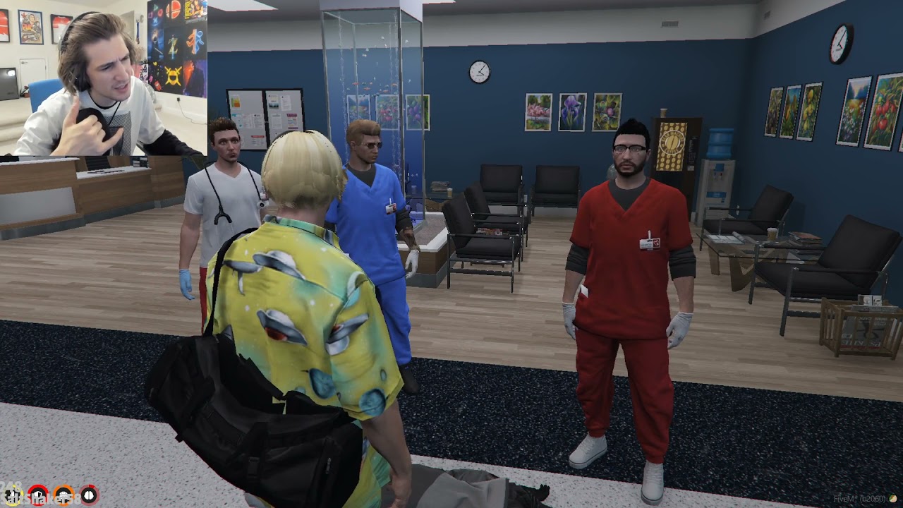 X DRIVES PATIENT TO HOSPITAL... | GTA 5 RP NoPixel 3.0 | xQc - YouTube
