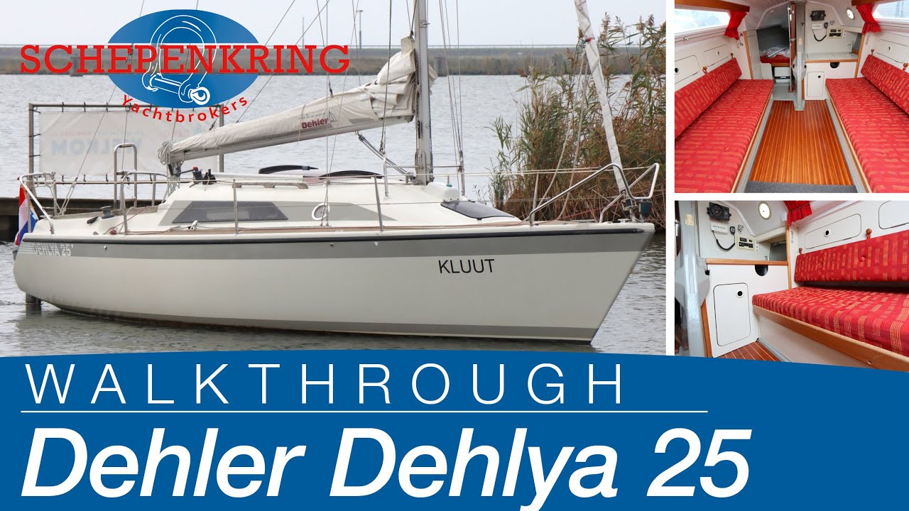 Dehler Dehlya 25 for sale | Yacht Walkthrough | @ Schepenkring Lelystad ...