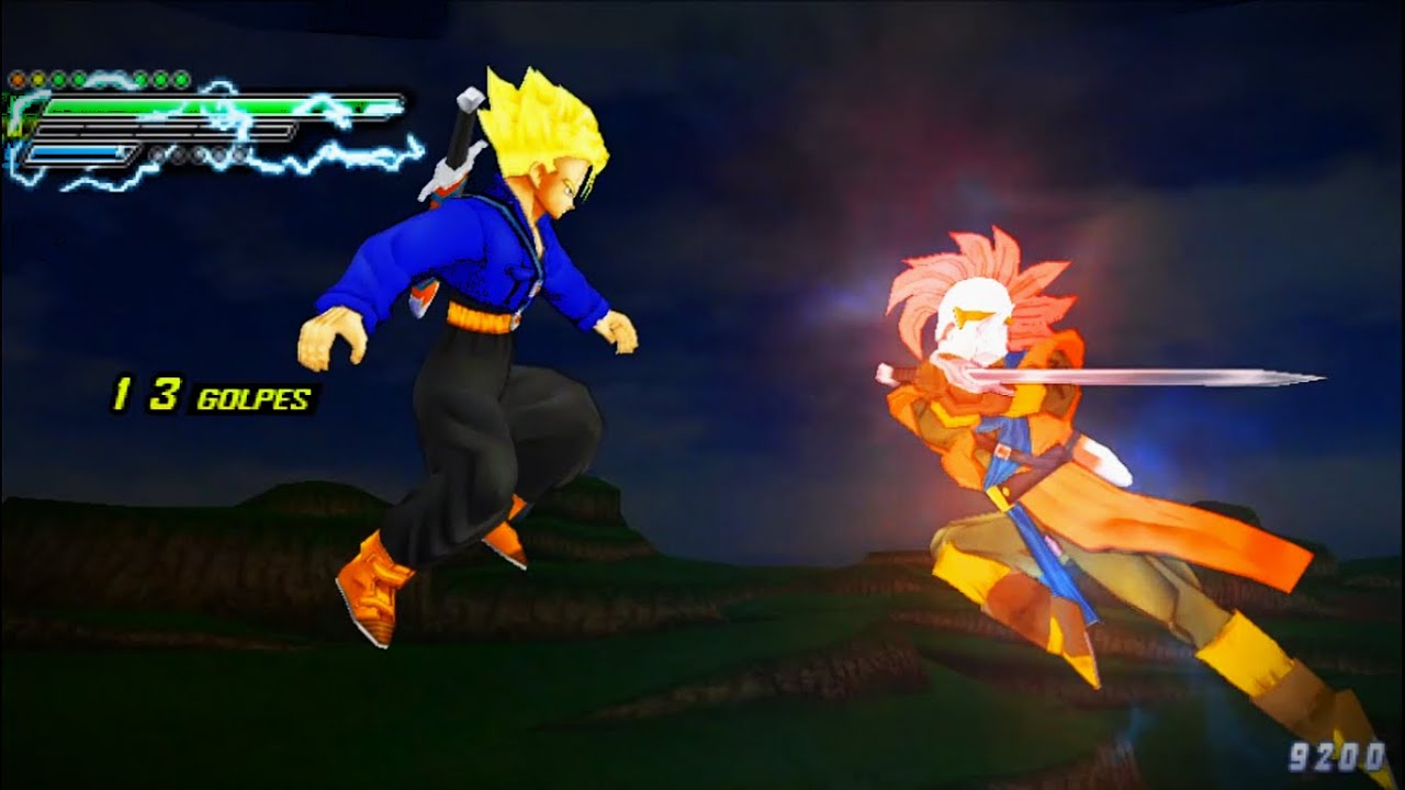 tapion vs trunks / dbz ttt mods - YouTube