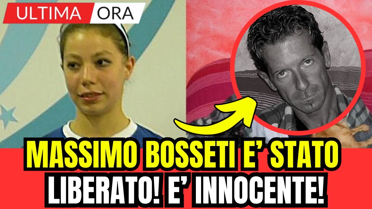 MASSIMO BOSSETTI E' STATO LIBERATO! E' STATO PROVATO INNOCENTE! ULTIMA ...