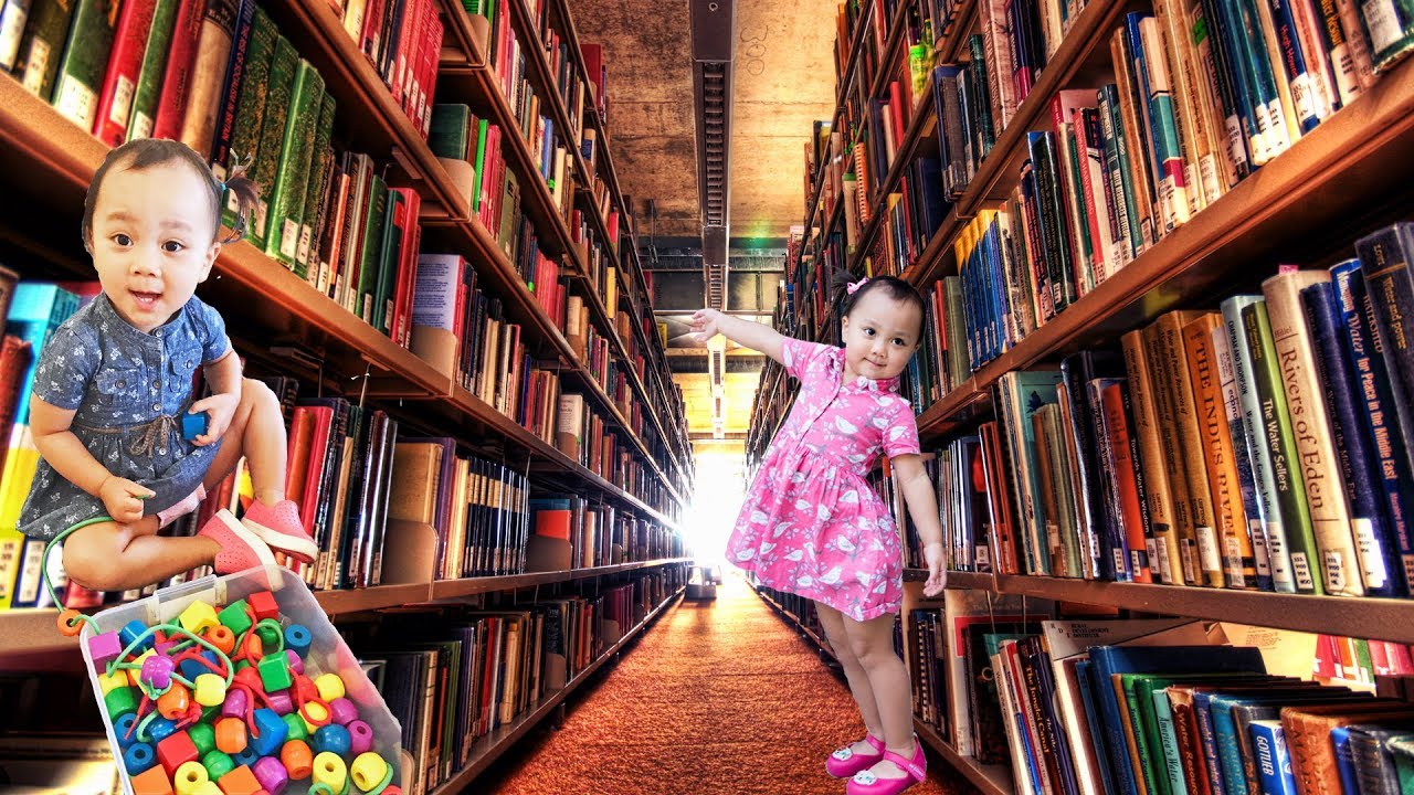 Learn and playing Toys Toddlers Kids Program in Library Fun Indoor ...