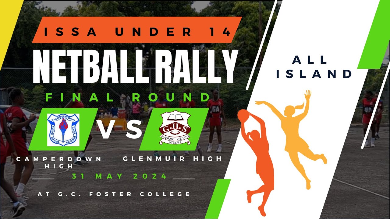 ISSA U14 Netball Rally (Final Round) - Camperdown High vs Glenmuir High ...