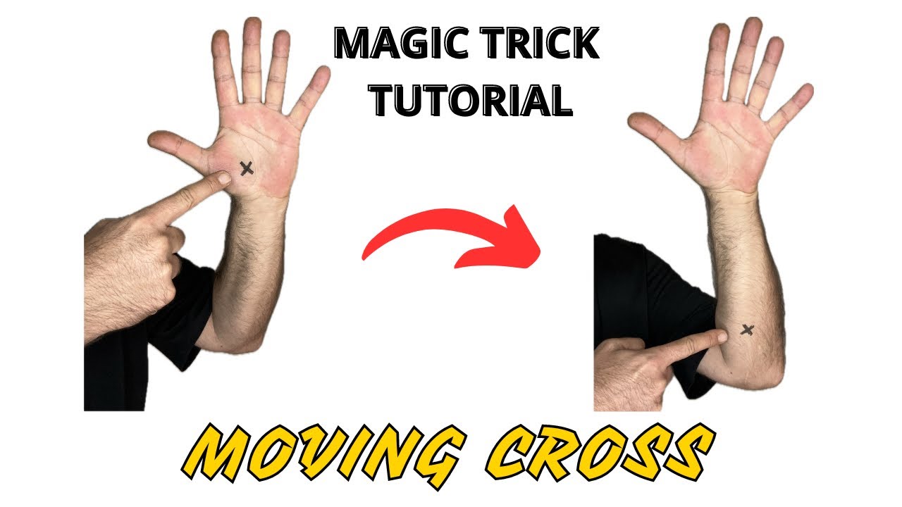 Moving Cross Magic Trick Tutorial 🎩🪄 - YouTube