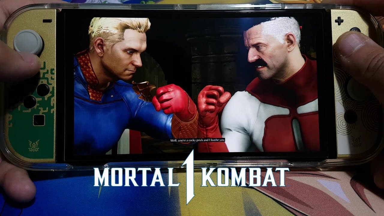 Mortal Kombat 1 Homelander Update 1.17.0 on Nintendo Switch OLED - YouTube