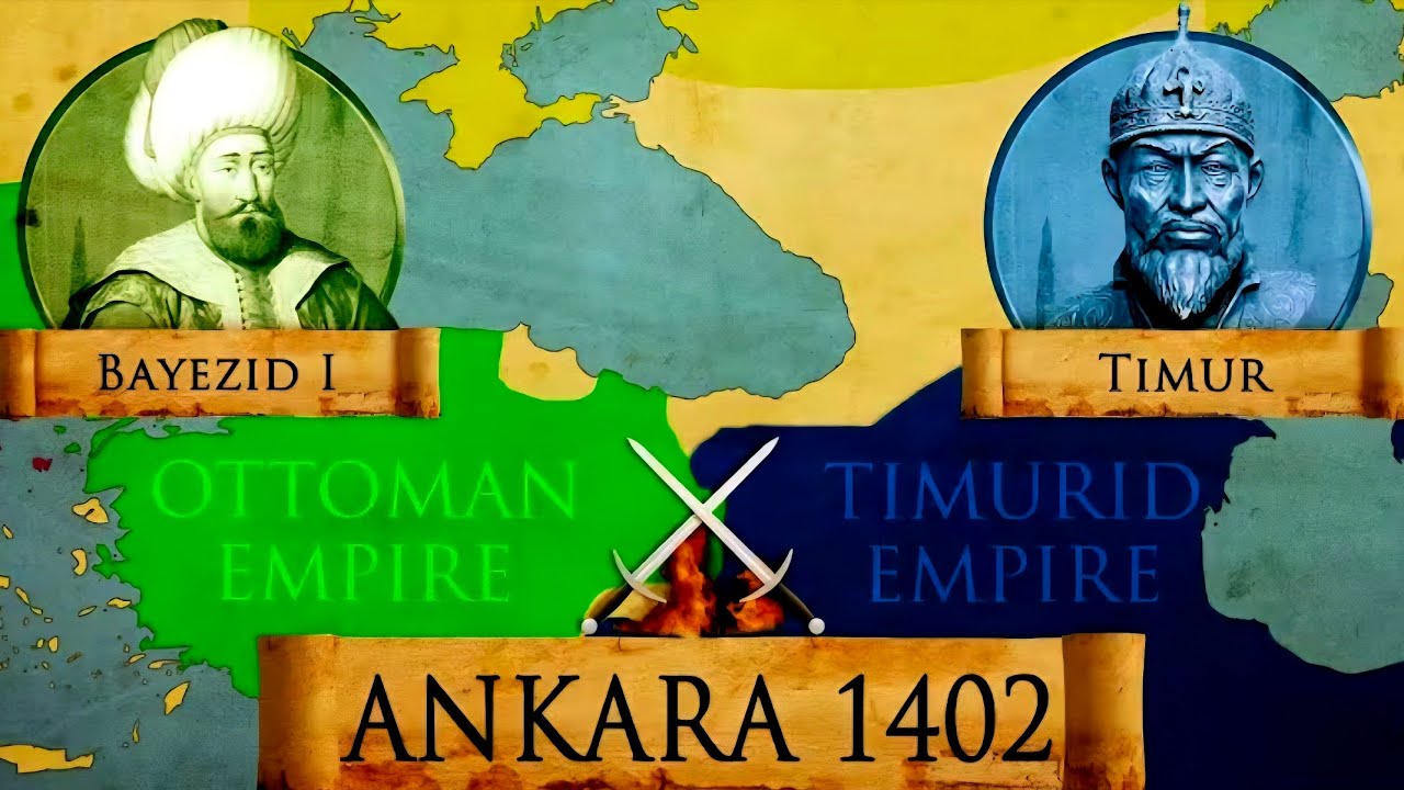 Ottoman Empire Crushed: The Battle of Ankara (1402) - Timur vs. Bayezid ...