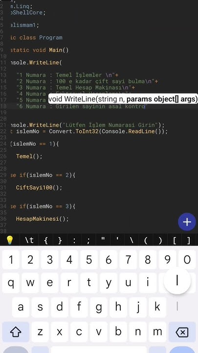 WRITING CODE ON YOUR PHONE #phone #code #codes #software #programming #programmer #program # ...