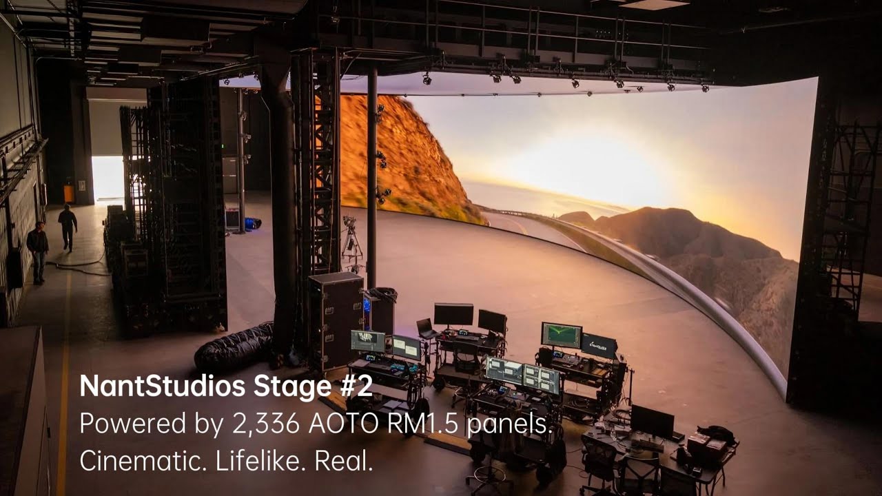 The World's First Dynamic VP Studio Lands in L.A. | Powered by AOTO LED ...