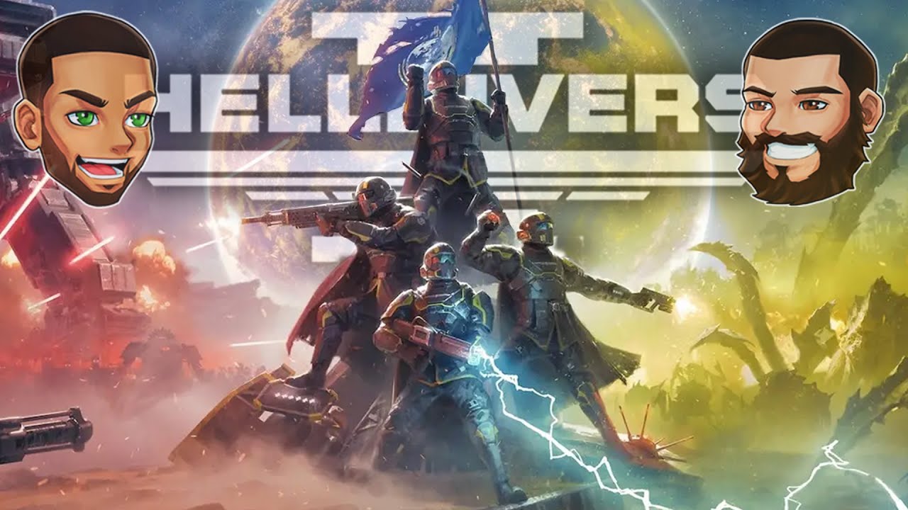 Major Update Helldivers - Dropping in Now - YouTube