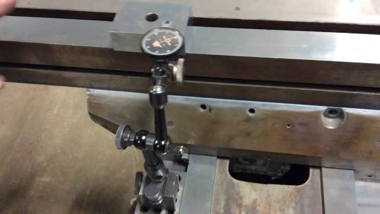 Height Check Bridgeport Milling Machine - YouTube