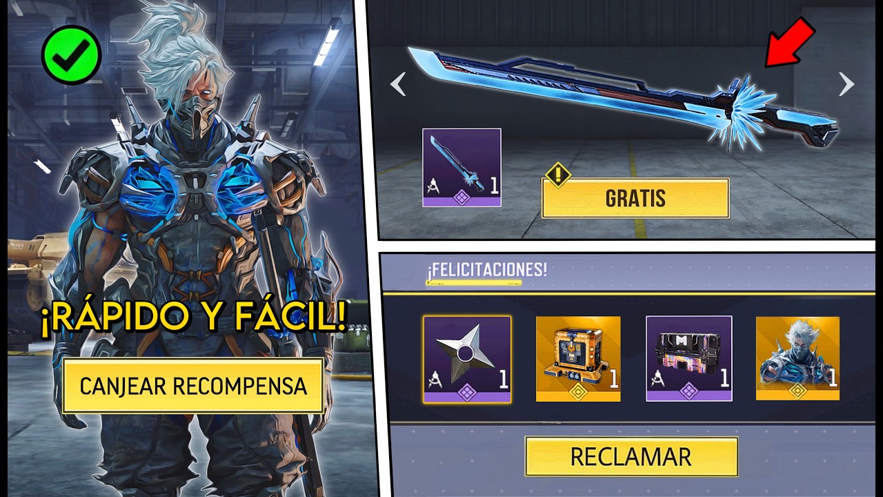 RÁPIDO!!! COMO RECLAMAR LA SKIN DE KUIJI Y LA KATANA EN COD MOBILE ...