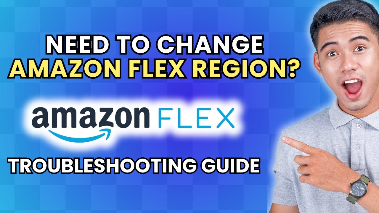 How to Change Amazon Flex Region [2025 Method] - YouTube