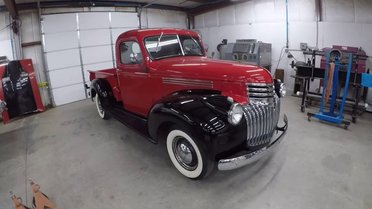 1942 Pre War Chevy Stepside Pickup Very Rare and Just Amazing - YouTube