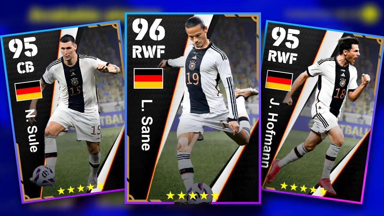 UPCOMING MONDAY NATIONAL TEAM SELECTION GERMANY PACK #efootball2023 # ...