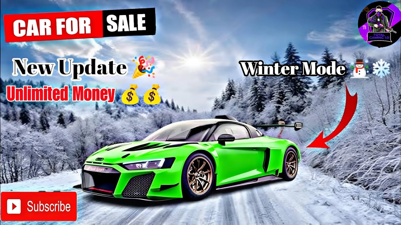 Winter ️☃️ mode||car sale simulator new update|| car sale simulator ...