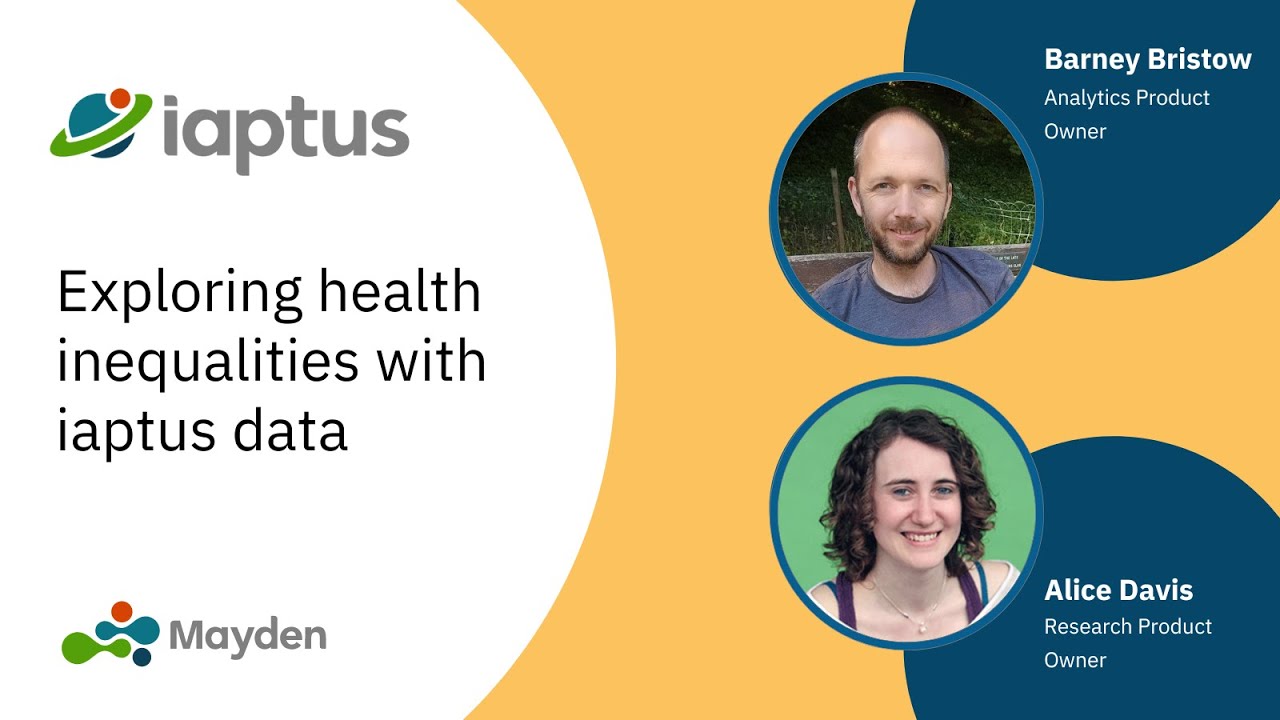 Exploring health inequalities with iaptus data - YouTube