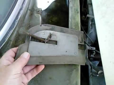 1969 GMC Cowl Vent Fresh Air Flap - YouTube