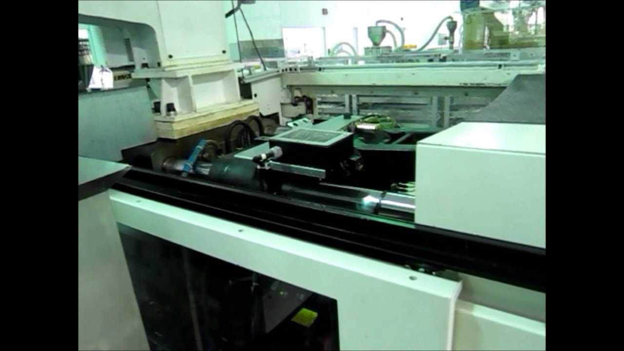 110 Ton Roboshot Injection Molding Machine - YouTube
