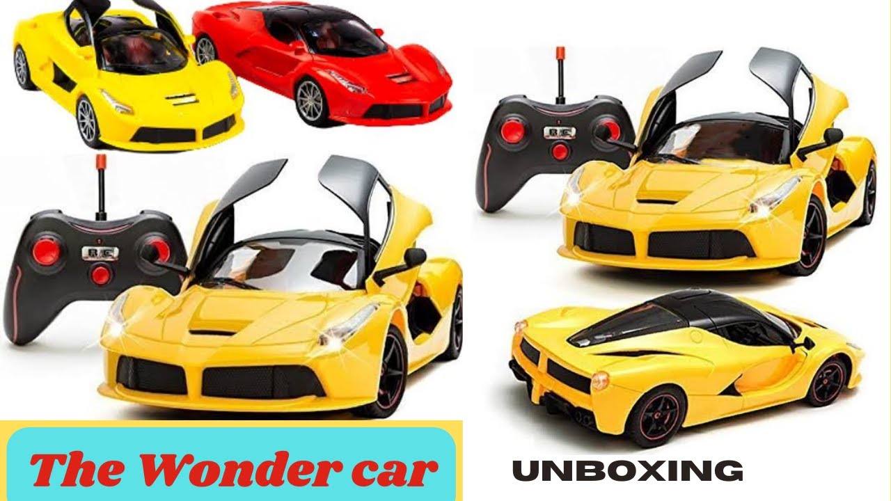 Remote Controlled Super Car with Opening Doors Unboxing || Best Remote ...