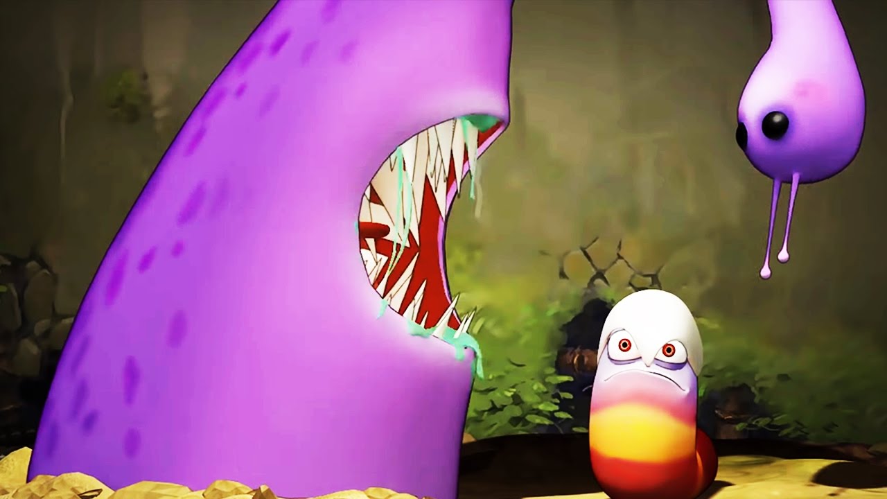 LARVA- Conocer a la violeta | Dibujos divertidos de la historieta de la ...