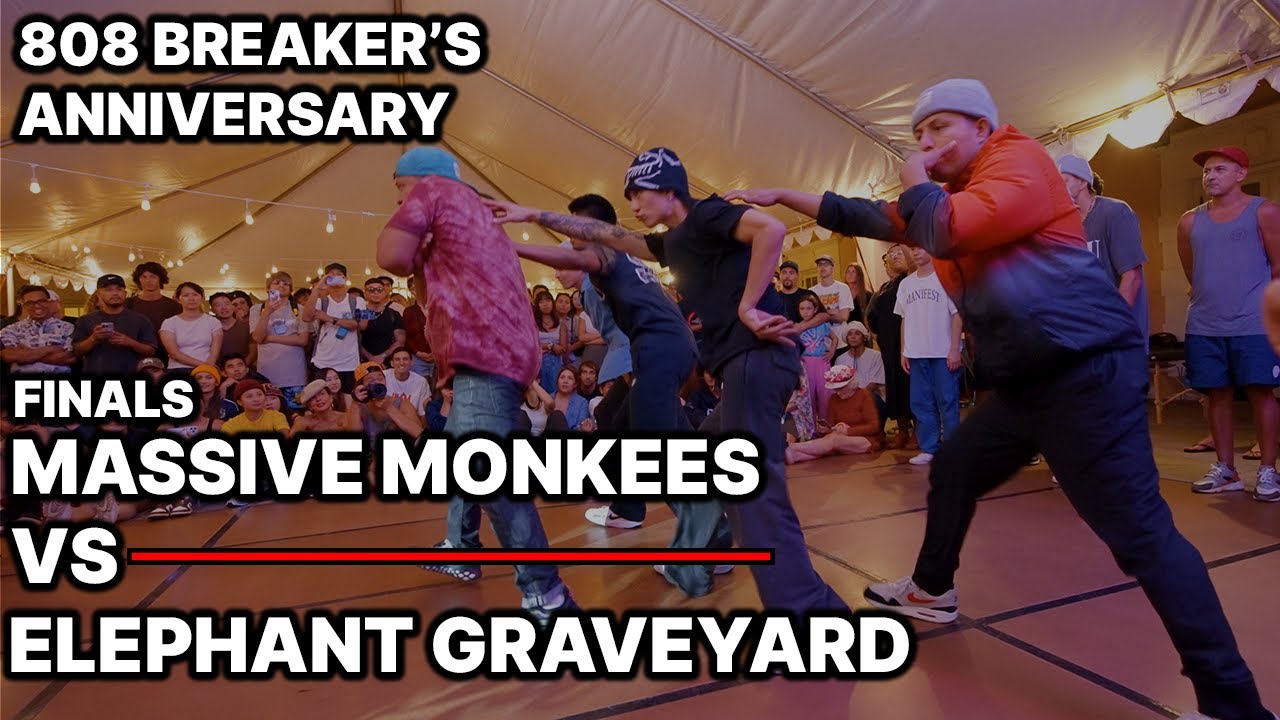MASSIVE MONKEES vs ELEPHANT GRAVEYARD [FINAL] // 808 Breakers Anniversary x Stance - YouTube