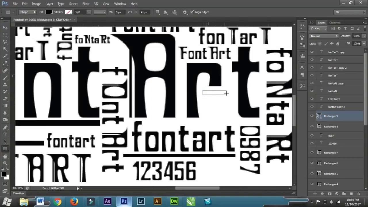 Tutorial Font Design - YouTube