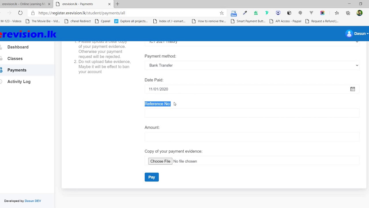 05 erevision Payment - YouTube