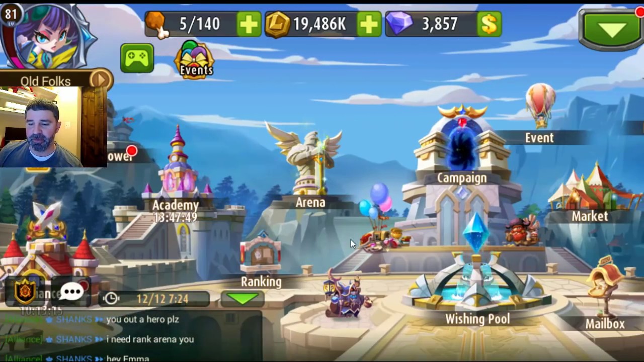 Magic Rush Tartarus / Paganini Team 20k less beating teams - YouTube