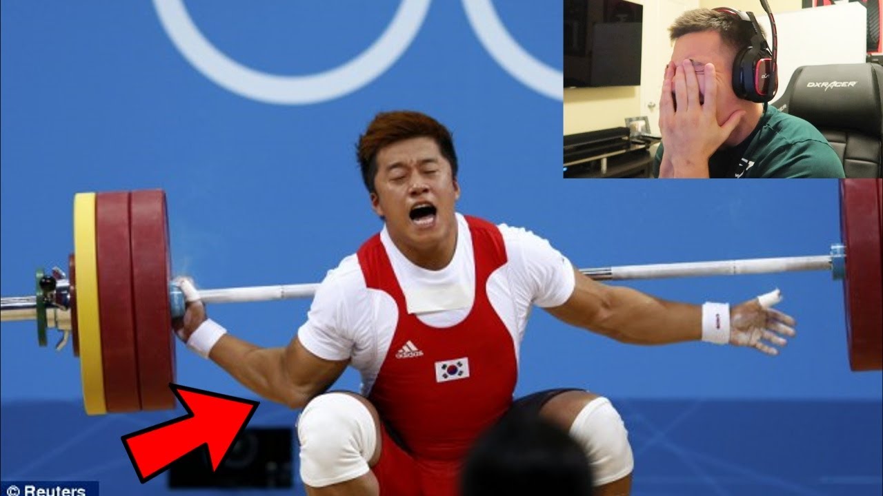 REACTING TO INSANE WEIGHTLIFTING ACCIDENTS #4 - YouTube