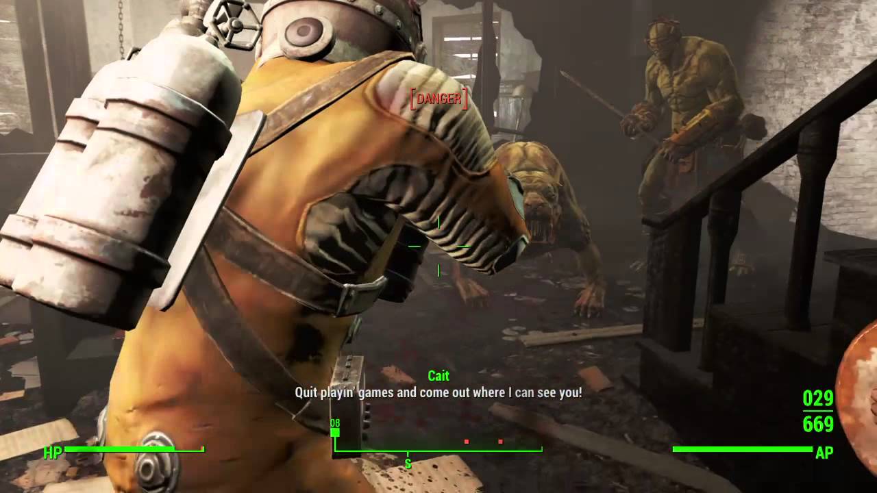 Fallout 4 Rescue June Warwick From Gwinnett Brewery - YouTube