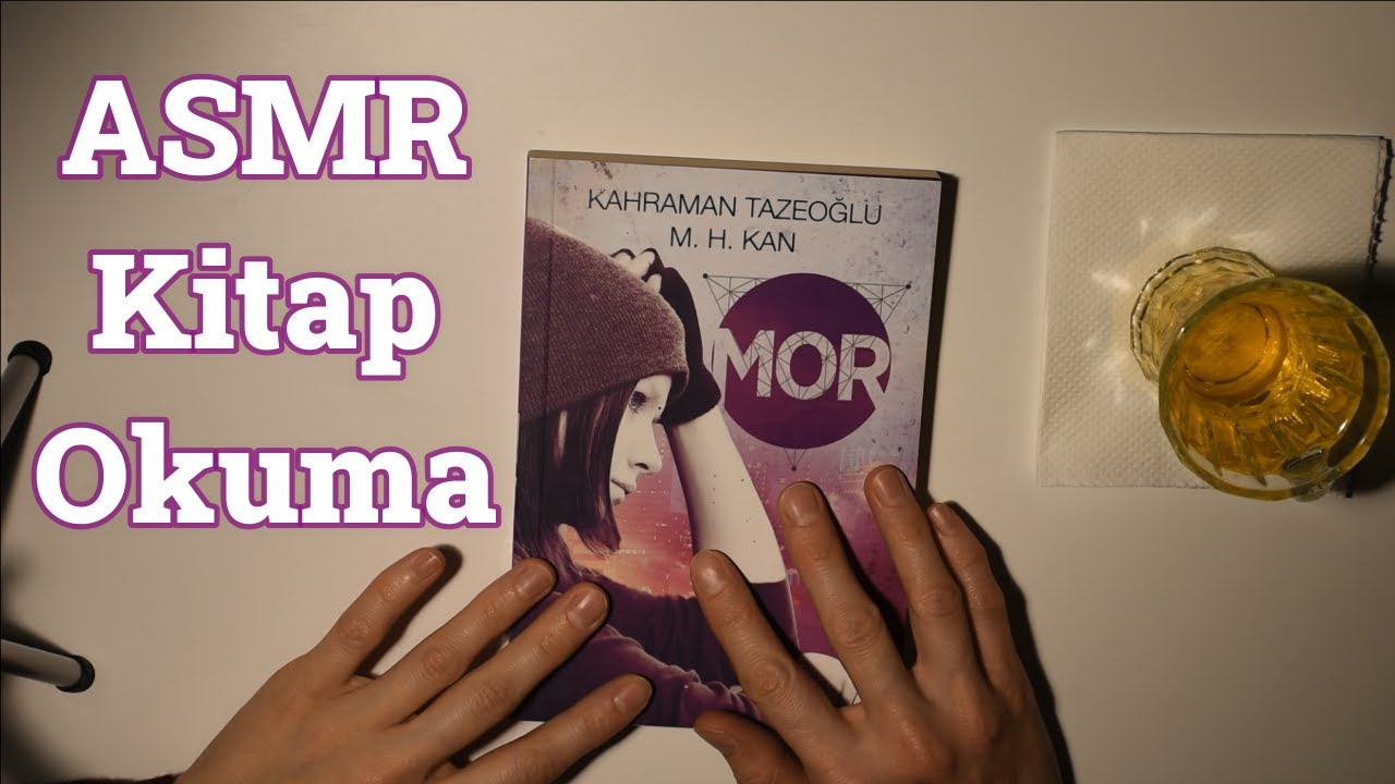 Türkçe ASMR | Yarı anlaşılır fısıltı ile kitap okuma ( hafif ağız ...