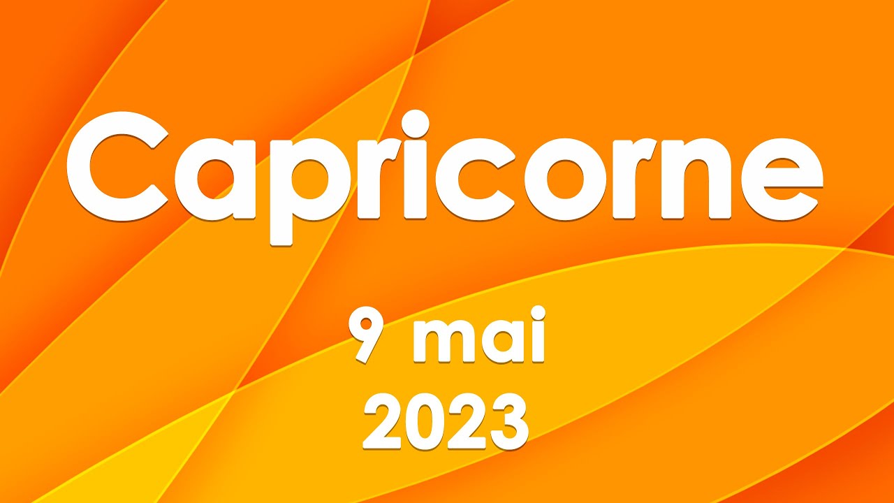 Horoscope Capricorne Mai 2023null