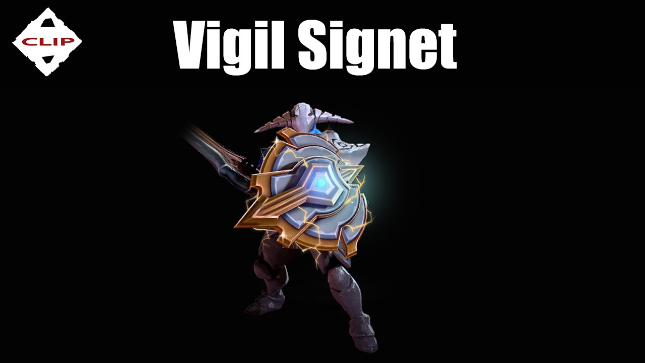 Dota 2 - Sven: Vigil Signet ( Immortal Treasures II ) - YouTube