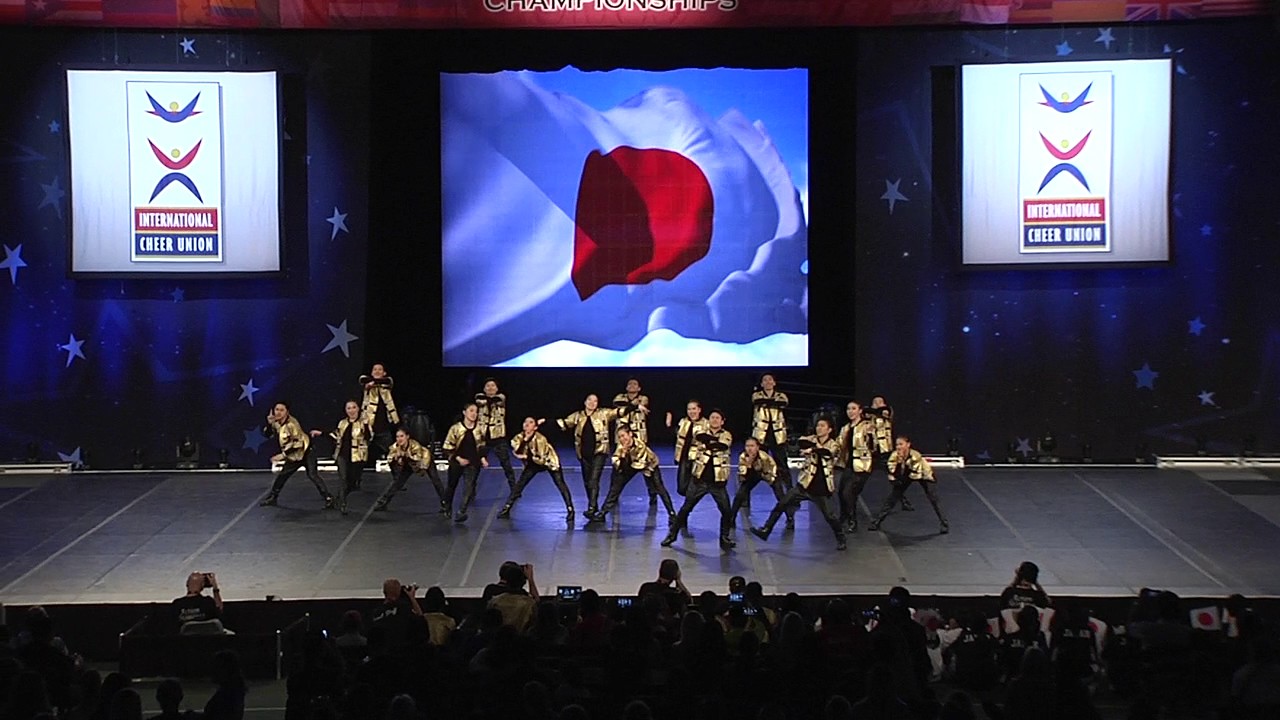 Team Japan [Team Cheer Hip Hop Semis - 2017 ICU World Cheerleading ...