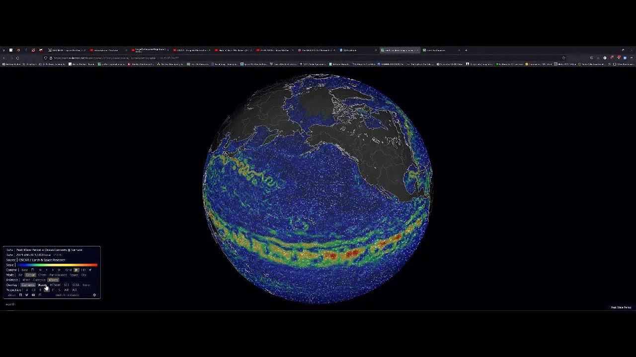 Tidal Wave Observation from Alaskan Earthquake - YouTube