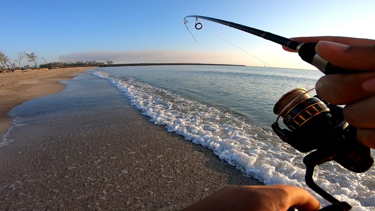 Cuando la PESCA es DIFÍCIL // Pesca en playa de Tuxpan, Ver. // pesca ...