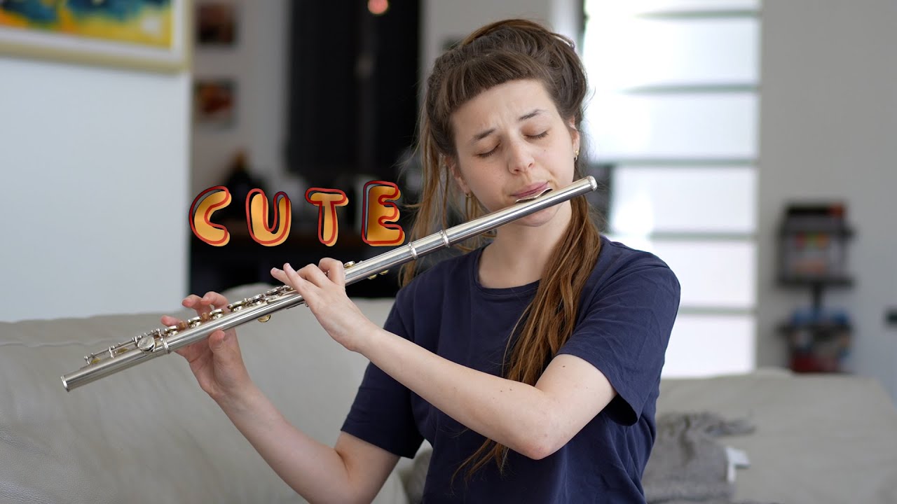 Cute- Count Basie Flute Solo Cover - YouTube