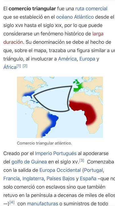 El comercio triangular - YouTube