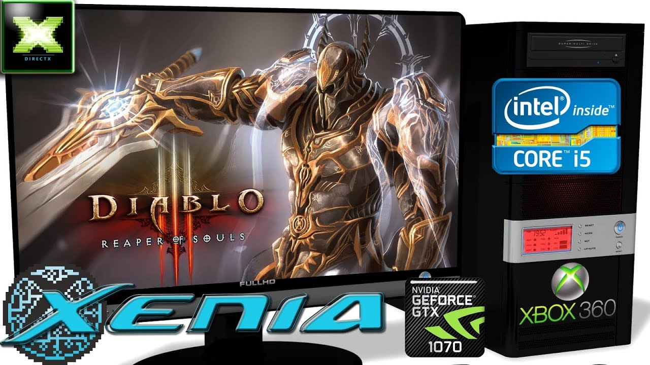 XENIA [Xbox 360 Emulator] - Diablo III: RoS [60FPS-Gameplay] Xenia ...