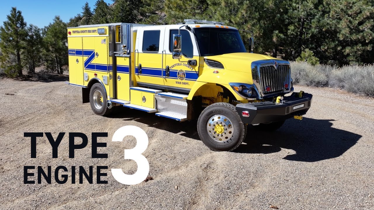 Ventura County Fire Departments New Type 3 Brush Rig - YouTube