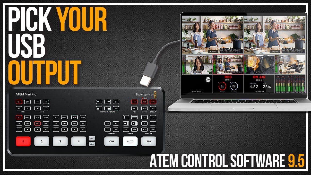 ATEM USB Output Control | V9.5 - YouTube