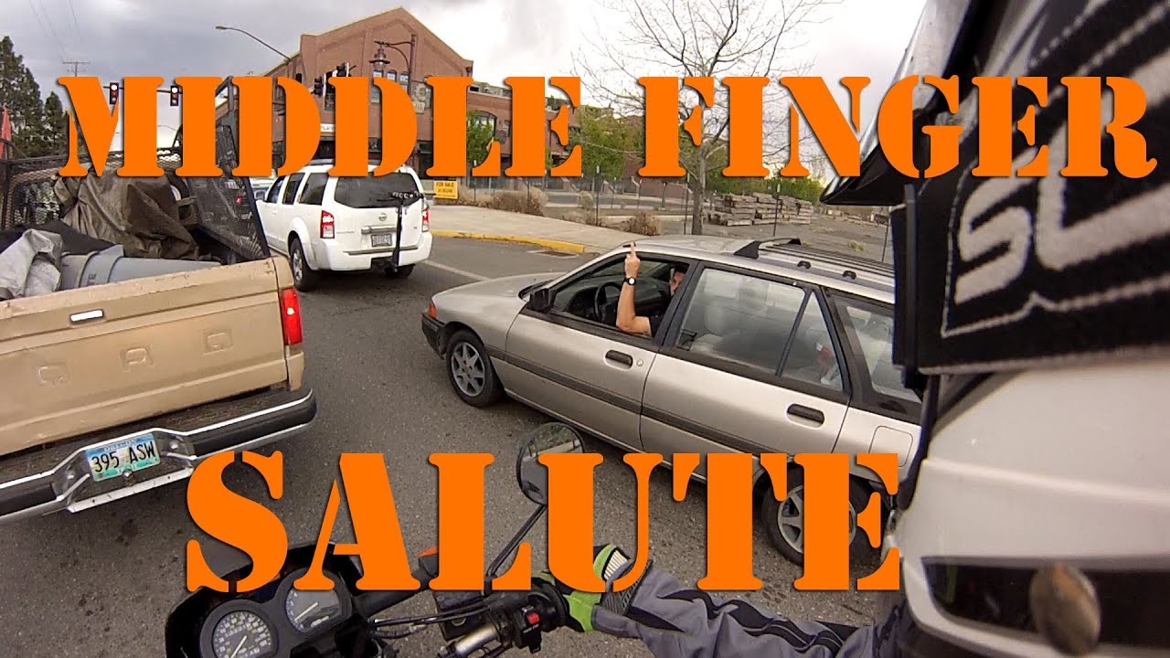 Middle Finger Salute | Moto Vlog - YouTube