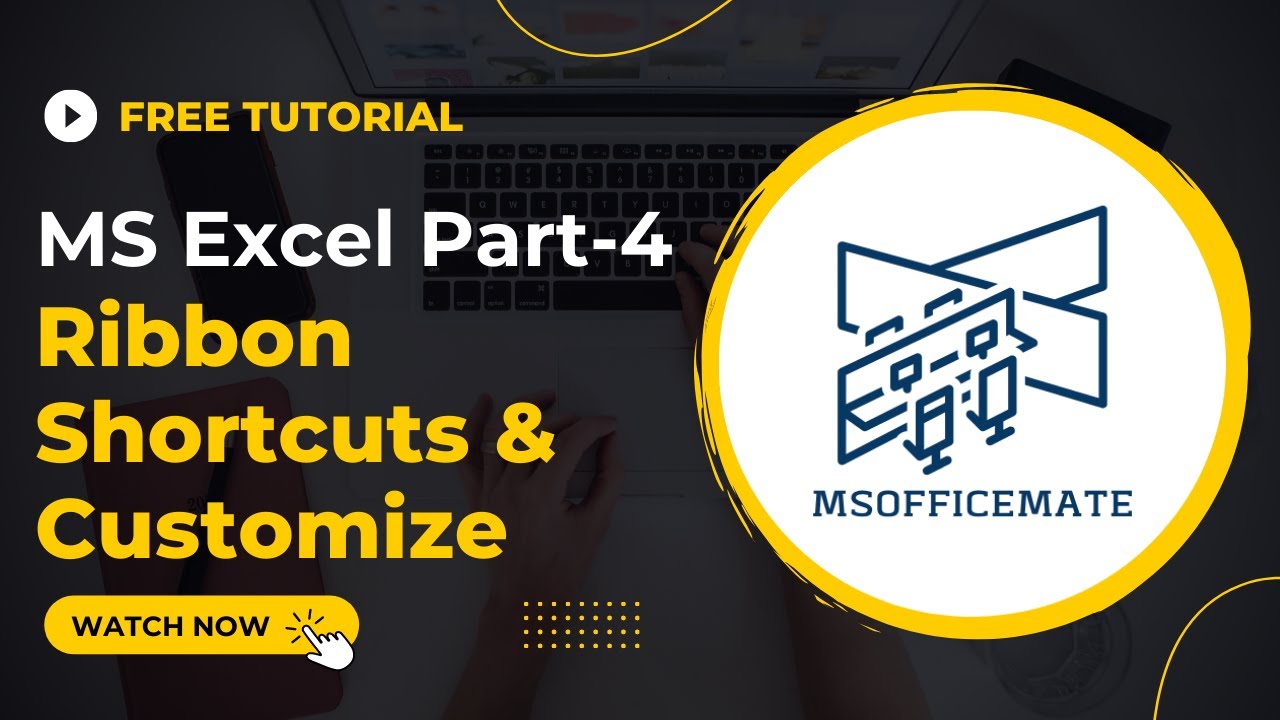 Ribbon Shortcuts Customize In MS Excel Shortcut Keys Part 4 Ribbon Shortcuts Customize In MS Excel Shortcut Keys Part 4