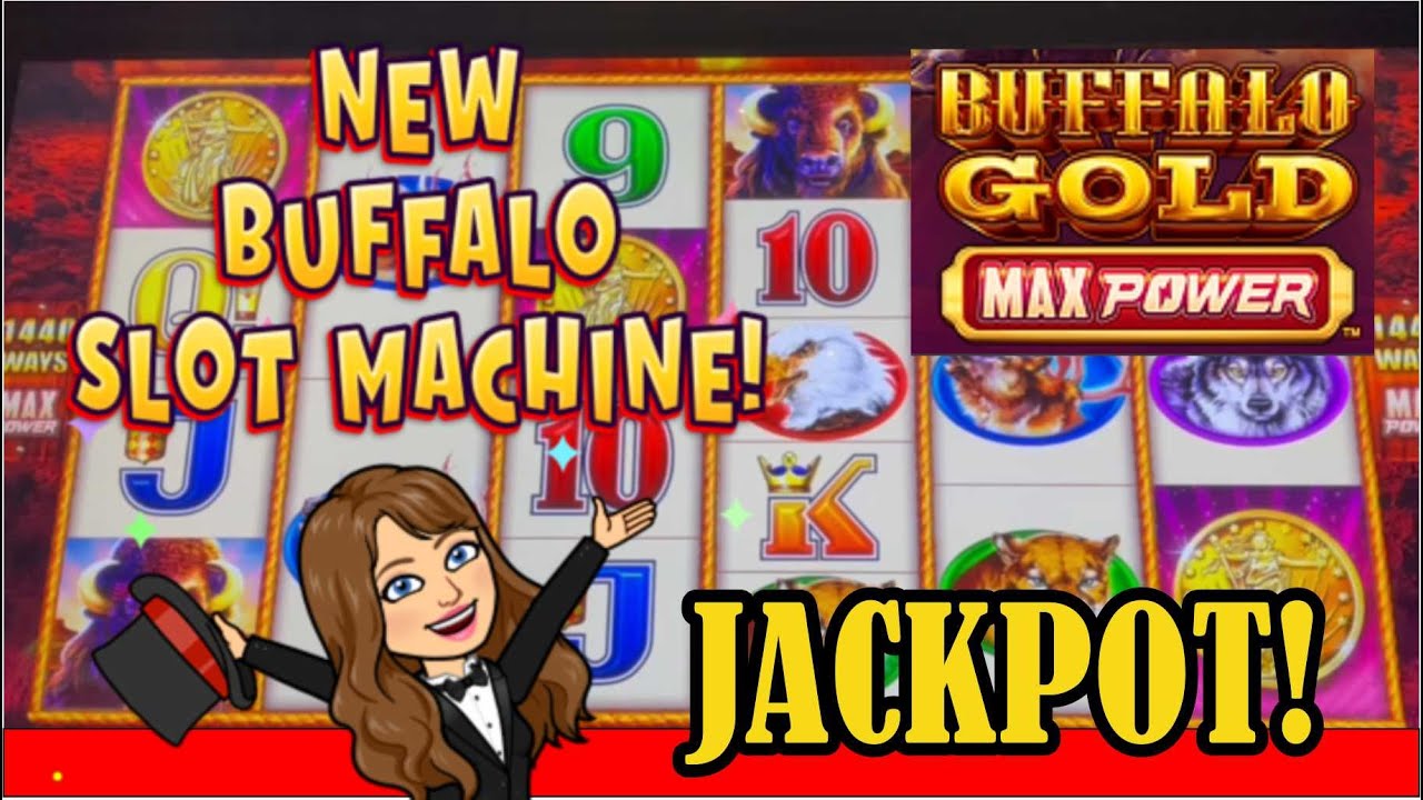 🔥 NEW BUFFALO GOLD Max Power Slot Machine! 🔥 Jackpot! - YouTube