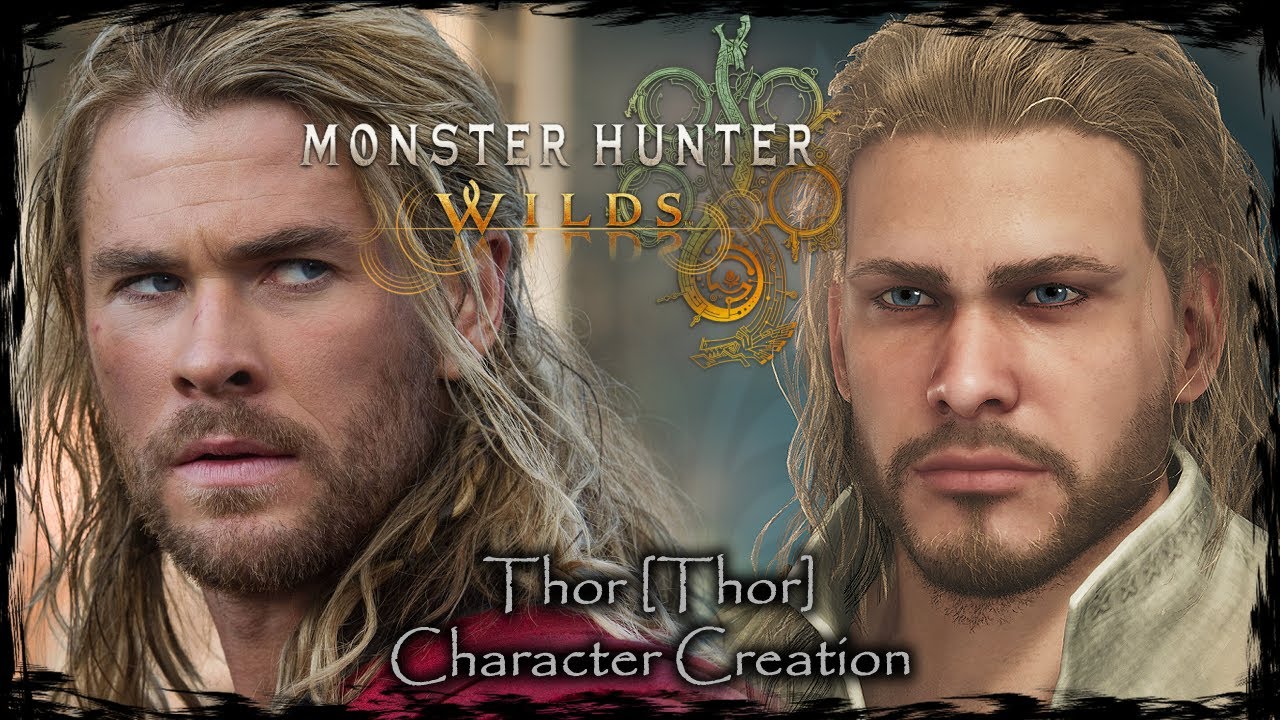 MONSTER HUNTER WILDS || Thor [MCU] - Male Character Creation - YouTube