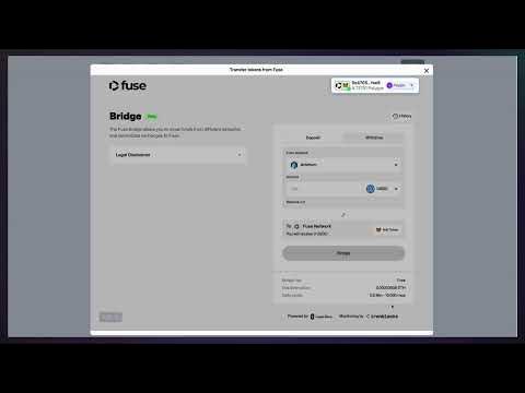 Fuse Token Bridge Step-by-Step Guide | Send & Receive from Arbitrum ...